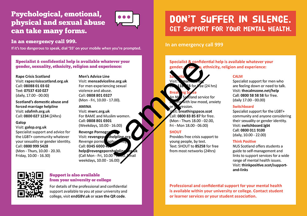 GBV Support Stickers | EmilyTest